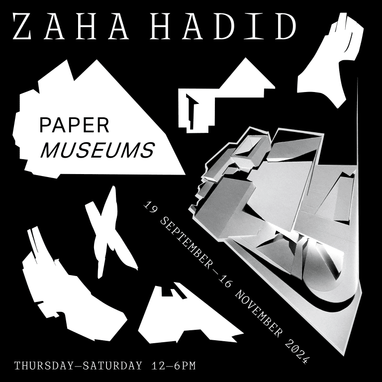 Zaha Hadid: Paper Museums | ZHF - Zaha Hadid Foundation